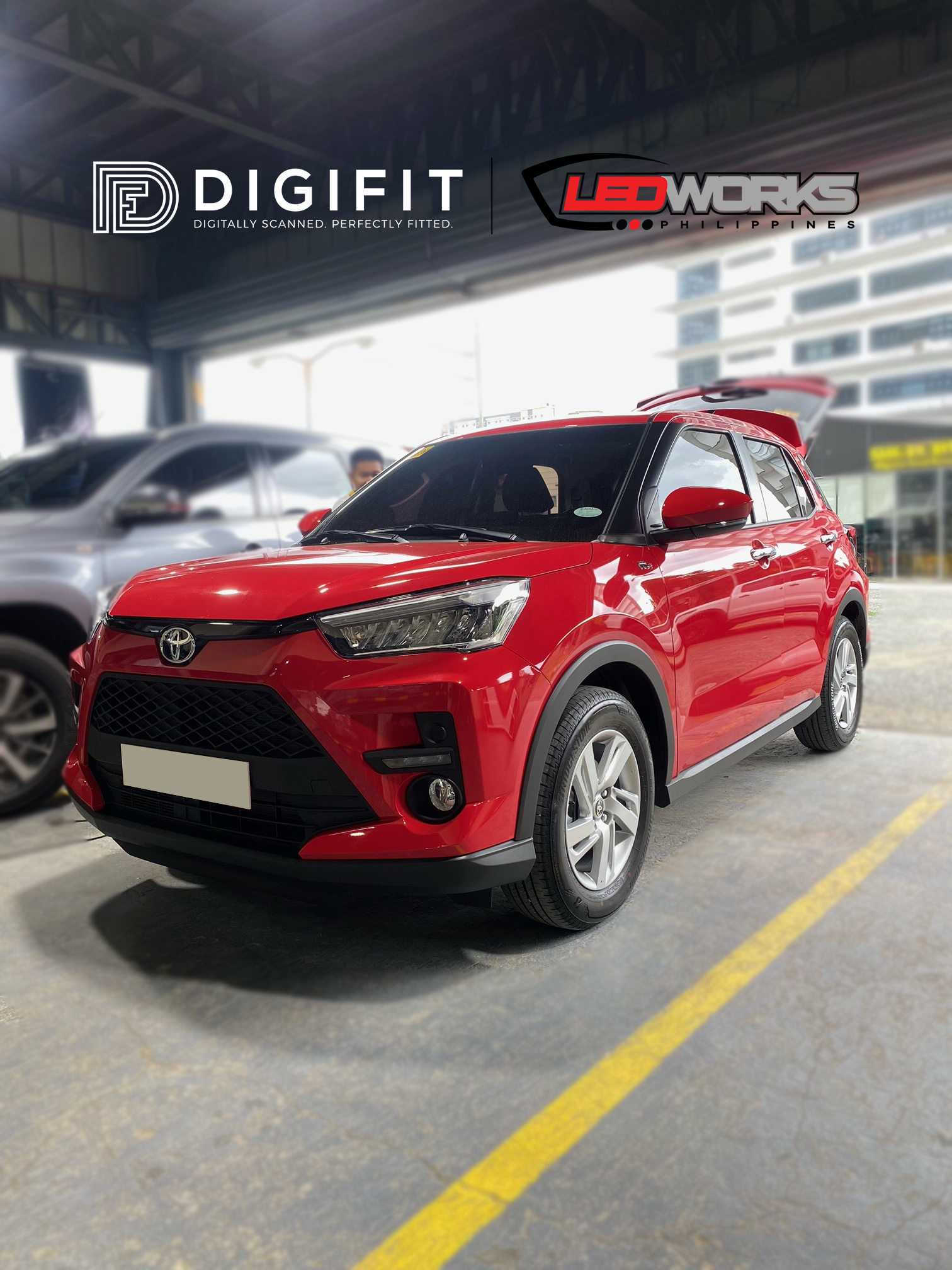 Toyota Raize 2022-2024 DIGIFIT Premium Mat | Ledworks Philippines